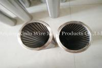 China Stainless Steel Point Welding Continuous Slot Screen Non Clogging Water Well Johnson Filter Screen 304 316L 100mm for sale