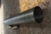 China AISI 316 Stainless Steel Johnson Well Screen 0.1mm Slot 4m Length Continuous Slot Screen Pipe for sale