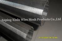 China Stainless Steel 304 Wire Wrapped Screen Filter 2.0mm Slot for Geothermal Wells for sale
