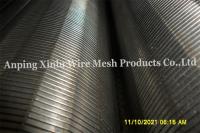 China Stainless Steel AISI 316 Continuous Slot Filter Screen Tube OD 86mm Slot 0.1mm for sale