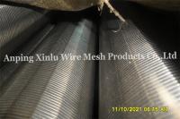 China Stainless Steel AISI 316 Continuous Slot Filter Screen Tube OD 86mm Slot 0.1mm for sale