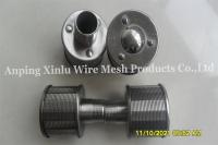 China Johnson Continuous Slot V Wire Screen Nozzle DN 53mm 1 Ton Flow Rate SS304 for sale