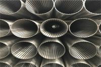 China Continuous Slot Screen Filter Rotating Drum Screen OD 89mm 0.040 Slot 3M Length for sale