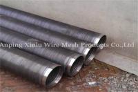 China 8-5/8 Inch AISI 304 Sand Control Screen Continuous Slot Well Screen 219.1mm OD 0.75mm Slot for sale
