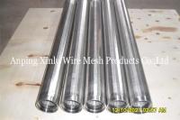 China No Magnetic ERW Johnson Stainless Steel Well Screen 304 316L Sand Control 20um for sale