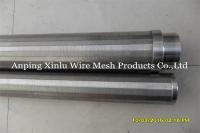 China AISI 316 Stainless Steel Sand Control Screen 76mm Water Oil Well V Wire Wrapped Screen Pipe for sale