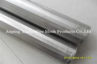 China AISI 316 Stainless Steel Sand Control Screen 76mm Water Oil Well V Wire Wrapped Screen Pipe for sale