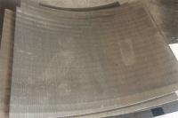 China Johnson Static Wedge Wire Sieve Bend Panel SS316L 0.1mm Slot Mining Screen for sale