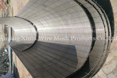 China SS 304 304L Wedge Wire Sieve Bend Screen 0.1mm Slot for Fruit Juice Processing for sale