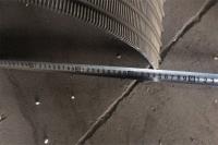 China Stainless Steel Wedge Wire Arc Sieve Bend Screen 0.6mm Slot for Wastewater Treatment for sale