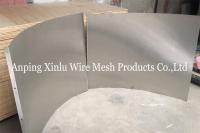 China Stainless Steel 120 Degree Curved Wedge Wire Sieve Bend Screen Panel 0.1mm Slot for sale
