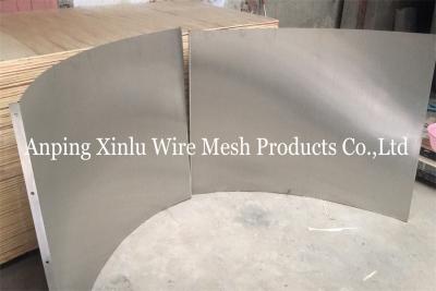 China Stainless Steel 120 Degree Curved Wedge Wire Sieve Bend Screen Panel 0.1mm Slot for sale