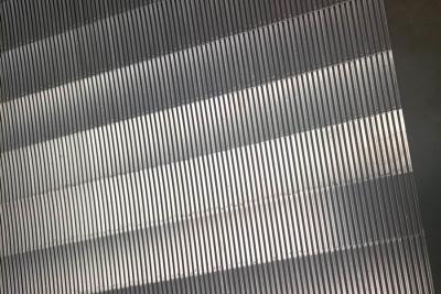 China Stainless Steel Wedge Wire Flat Screen Panel 0.05-10mm Slot for Grain Drying for sale