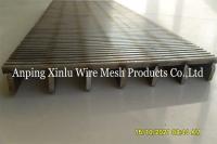 China Flat Wedge Wire Panel 316 Stainless Steel Iron Ore Grating 300-3000mm Width for sale