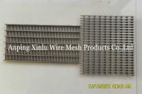 China SS304L Wedge Wire Screen Water Filter Panel 1.5mm Slot Sewage Treatment Customized for sale
