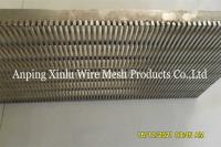 China Stainless Steel 316 Wedge Wire Screen Panel 1.5mm Slot for Food Processing for sale