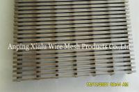 China Stainless Steel Wedge Wire Flat Screen Panel for Waste Water Treatment 3-12mm for sale