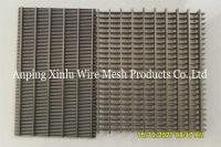 China Stainless Steel Wedge Wire Flat Screen Panel for Waste Water Treatment 3-12mm for sale