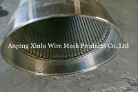 China Stainless Steel 304 Wire Wrapped Screen Filter 2.0mm Slot for Geothermal Wells for sale