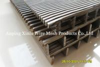 China Flat Wedge Wire Screen Panel SS304L SS316L Customized Slot 50μm for Industrial Filtration for sale