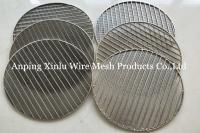 China Smooth Wedge Wire Screen Panel 316L 0.4mm Slot V Wire Welded Screen Plate for Filtration for sale