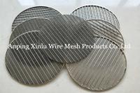 China Smooth Wedge Wire Screen Panel 316L 0.4mm Slot V Wire Welded Screen Plate for Filtration for sale