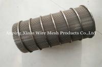 China SS 316L Wedge Wire Sieve Filters / Rotating Drum Screen For Separator for sale