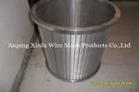 China 520mm OD Wedge Wire Screen Mesh SS304 SS321 Stainless Steel Cylinder for Water Treatment for sale
