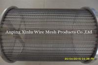 China 520mm OD Wedge Wire Screen Mesh SS304 SS321 Stainless Steel Cylinder for Water Treatment for sale