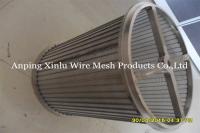 China 520mm OD Wedge Wire Screen Mesh SS304 SS321 Stainless Steel Cylinder for Water Treatment for sale
