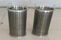 China 520mm OD Wedge Wire Screen Mesh SS304 SS321 Stainless Steel Cylinder for Water Treatment for sale