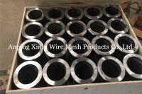 China Wedge Wire 304L Stainless Steel Self Cleaning V Shaped Filter OD 620mm Rotary Drum Screen for sale