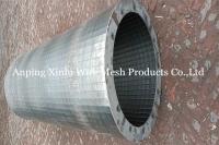 China Stainless Steel Rotary Screen Drum 1800mm Length 0.5mm Slot for Chemical Petroleum for sale