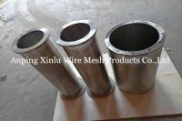 China Stainless Steel Wedge Wire Spiral Rotary Drum Screen Cylinder 304 316L 0.21mm Slot for sale