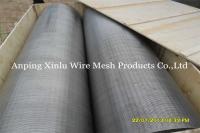 China Stainless Steel Johnson Type Wedge Wire Rotary Drum Screen OD920mm Slot 1.0mm for sale