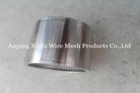 China SS 321 304 Rotary Screen Drum OD 620mm Wedge Wire Cylinder 0.6m Long for sale