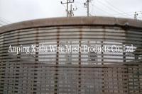China Stainless Steel Rotary Screen Drum 1800mm Length 0.5mm Slot for Chemical Petroleum for sale