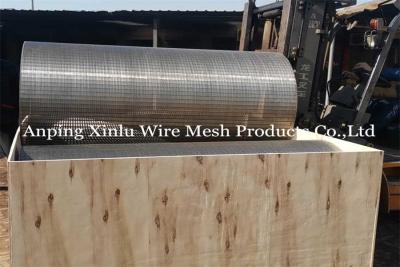 China Stainless Steel Rotary Screen Drum 1800mm Length 0.5mm Slot for Chemical Petroleum for sale