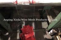 China PVC Coated Double Loop Tie Wire 16 Gauge 2mm Red 3-12inch Length for Binding for sale