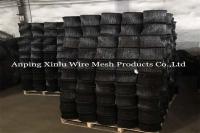 China PVC Coated Double Loop Bale Tie Wire 1.4mm x 100mm Q235 Black Annealed Rebar Binding Wire for sale