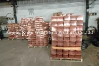 China Copper Coated Double Loop Rebar Tie Wire 1.0mm x 200mm Anti Rust Galvanized Baling Wire for sale