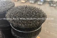 China 17 Gauge Black Annealed Coil Wire Tie 3000pcs Per Bundle Binding 300-380mpa Bar Tie Wire for sale