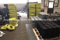 China PVC Coated Double Loop Tie Wire Galvanised 1.2mm x 16cm Binding Bar Tie Wire for Bag Closures for sale