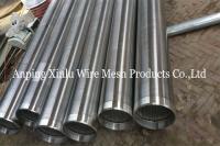 China Anti Corrosion Wedge Wire Screen Filter Element SS304 SS316 20um Slot 6000mm Length for sale