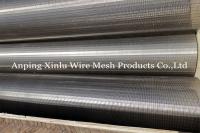 China SS304 V Wire Screen Pipe High Open Area Anti Corrosion Water Well Filter 0.25mm Slot for sale