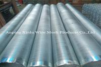 China SS304 V Wire Screen Pipe High Open Area Anti Corrosion Water Well Filter 0.25mm Slot for sale