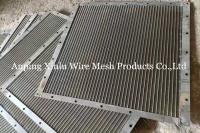 China Johnson Vee Wire Stainless Steel Filter Screen 0.02mm Slot Customizable Length 6m for sale