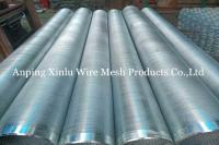 China Wedge Wire V Wire Screen Pipe Galvanized Zinc Plated 0.05-50mm Slot 25-1000mm Diameter for sale