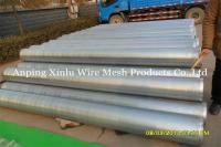 China Johnson Vee Wire Welded Galvanized Well Strainer 0.05-50mm Slot 88.9-1000mm OD for sale