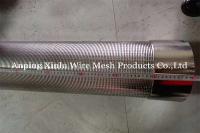 China Johnson Water Well Screen 6 5/8 Inch AISI 304L Stainless Steel Wrapped Wire 0.63mm Slot 5.8m Length for sale